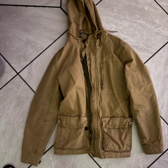 Cape Juby | Jackets & Coats | Cape Juby Tan Military Field Jacket ...